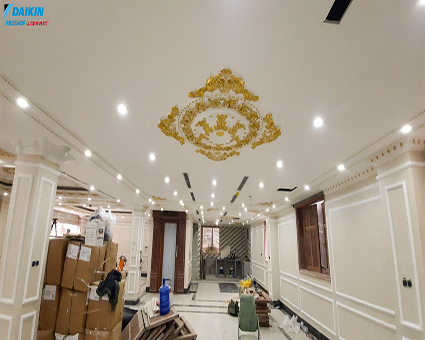 Sen Việt Lắp Điều Hòa Trung Tâm Daikin VRV Cho Tập Đoàn JBC Đông Anh