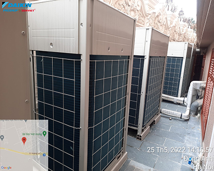 Sen Việt Lắp Điều Hòa Trung Tâm Daikin VRV Cho Tập Đoàn JBC Đông Anh