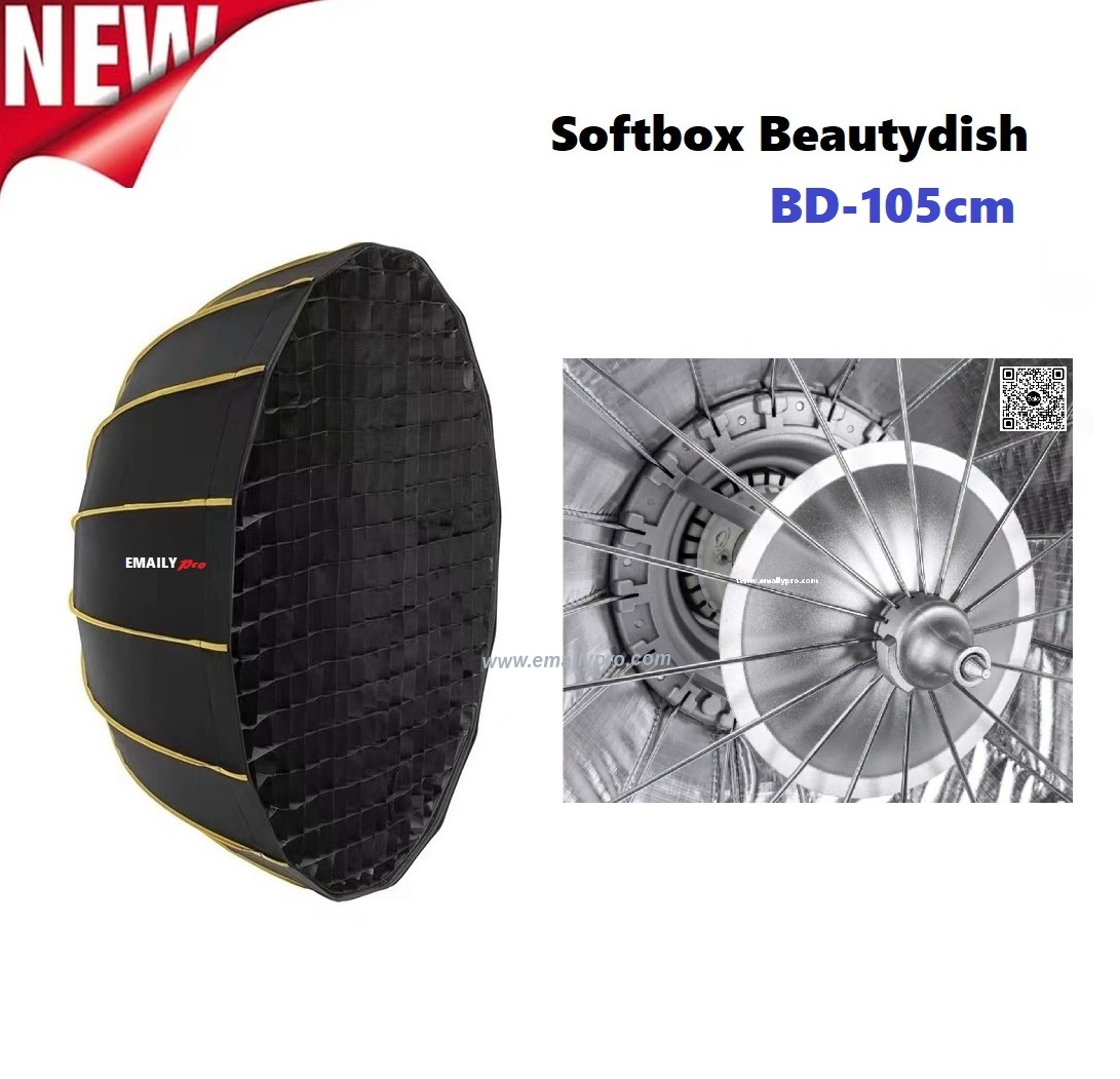 Softbox Beautydish E.Pro-105CM-Grid