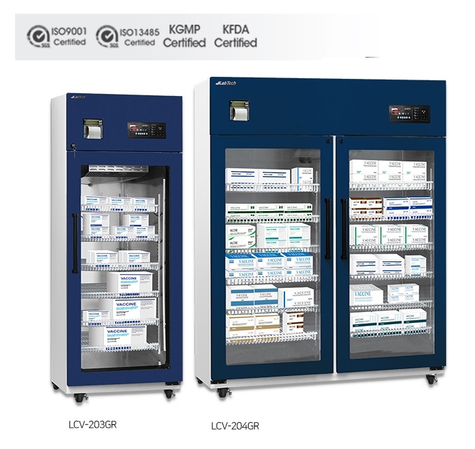 Tủ mát bảo quản mẫu cửa kính 2 - 10oC, 612 lít LCV-203GR Daihan Labtech