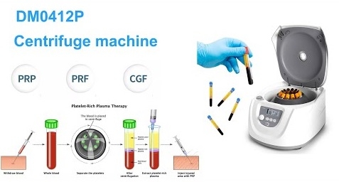 Máy ly tâm PRP, PRF, CGF / Máy ly tâm thẩm mỹ DM0412P DLAB SCIENTIFIC