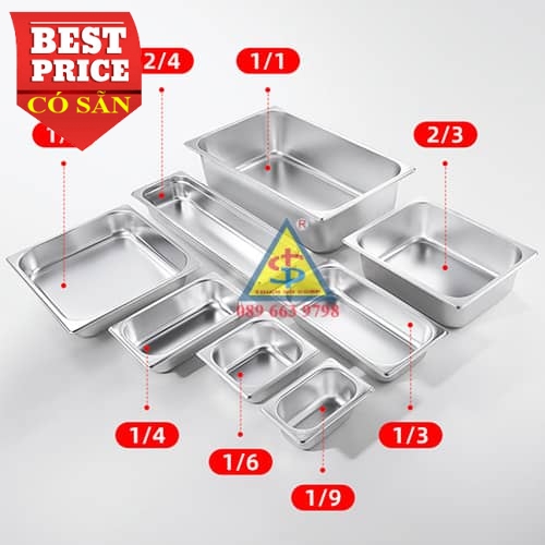 Câu hỏi thường gặp về khay inox GN - công inox - khay inox buffet